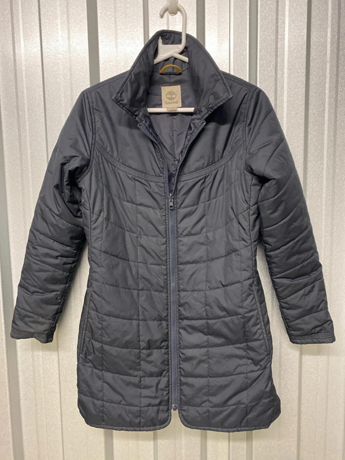 Timberland Small quilted coat black – Vintagethowback